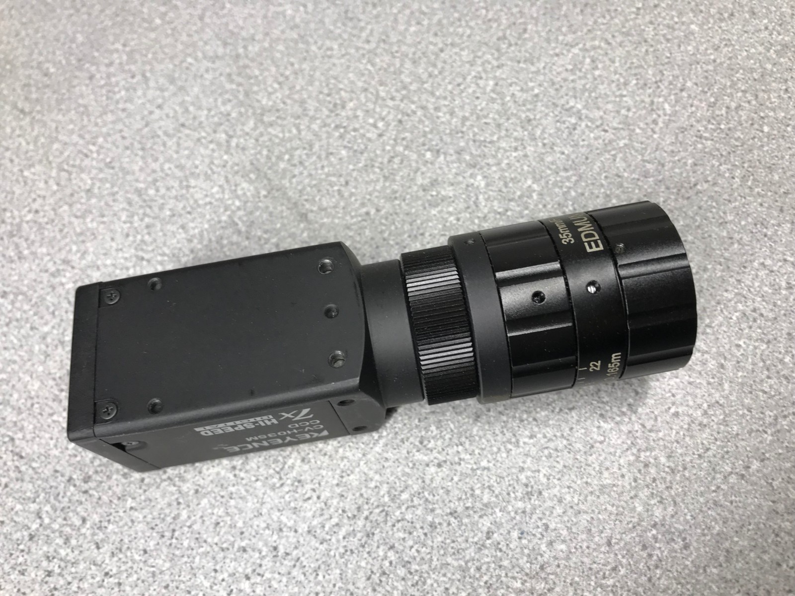 Keyence CV-H035M CCD 7x Hi-Speed Camera w EO35mm Lens | eBay