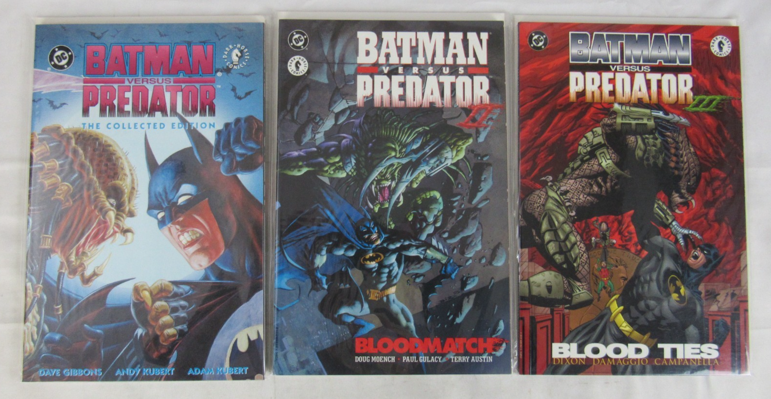 Batman Versus Predator Collected TPB Set #1 2 3 NM 9.4-9.6 ST833 | eBay
