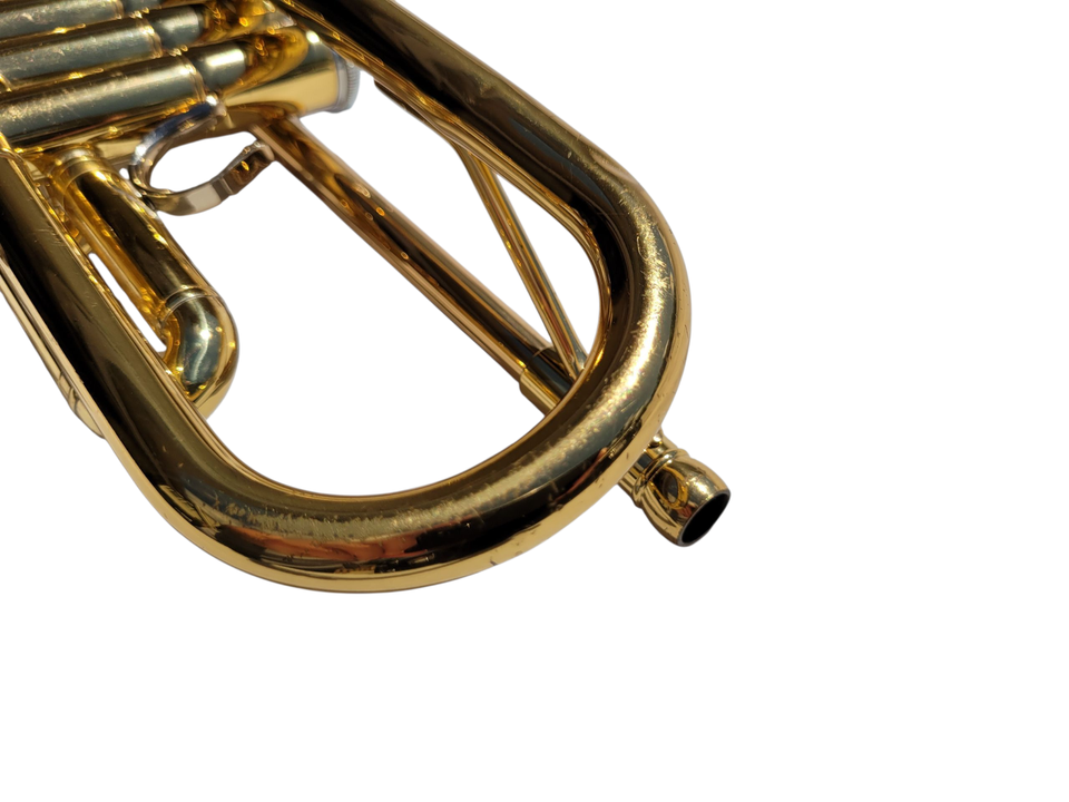 Yamaha YTR 2330 Bb Trumpet with Mouthpiece and Original Case Gold Brass ...