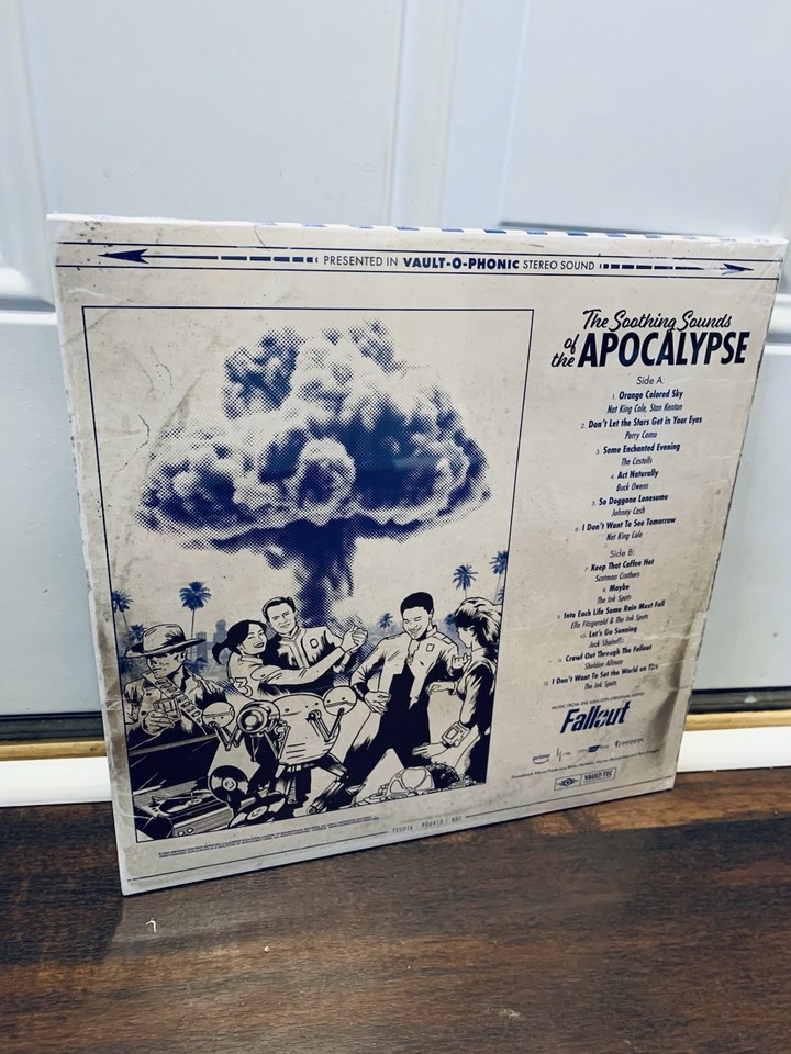 FALLOUT: SOOTHING SOUNDS OF THE APOCALYPSE (Ltd.Ed.Blue/Black Press) Sealed Lp | eBay