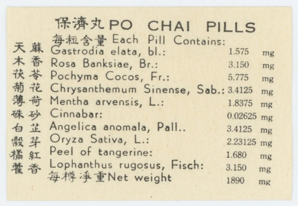 POCHAI Pills 10's per box - Natural Relief for Diarrhoea, Indigestion ...
