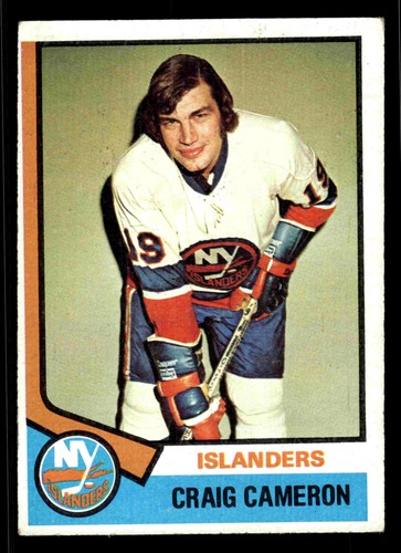 1974-75 Topps Craig Cameron #263 - New York Islanders | eBay