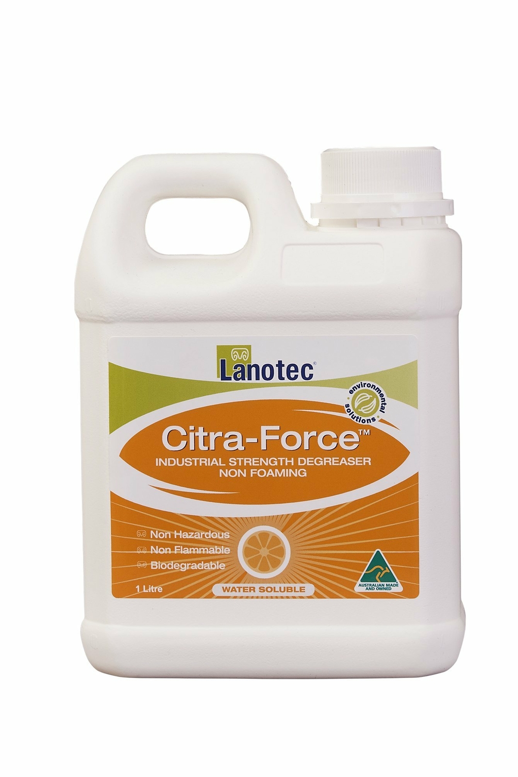 Lanotec Citra-Force Industrial Strength Degreaser Cleaner Concentrate ...