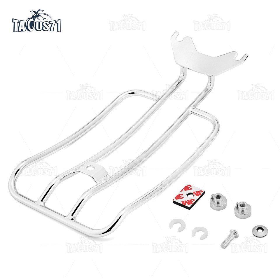 Detachable Solo Luggage Rack For Harley Softail Slim FLS Breakout FXBR ...