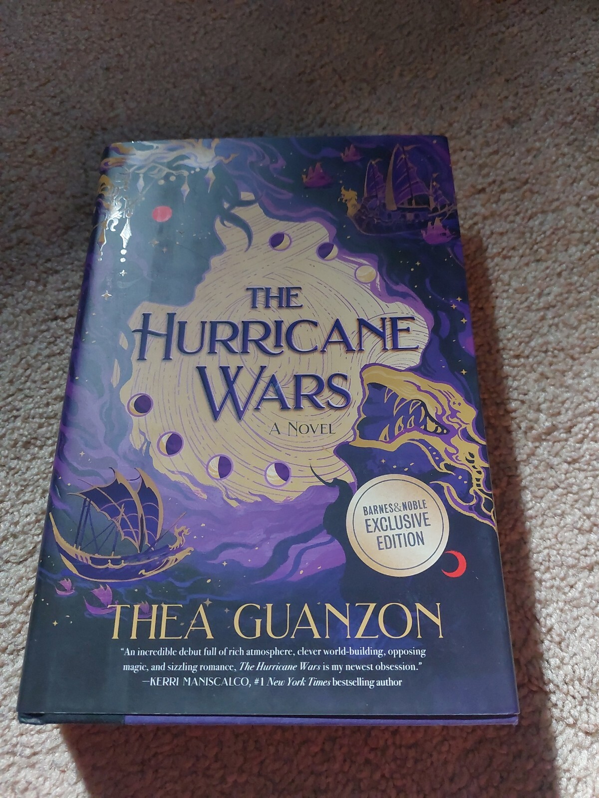 Hurricane Wars by Thea Guangzon, Barnes and Noble Edition (colored map ...
