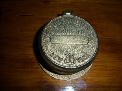 Vintage Neptune Meter Co Trident Water Meter Cover | eBay