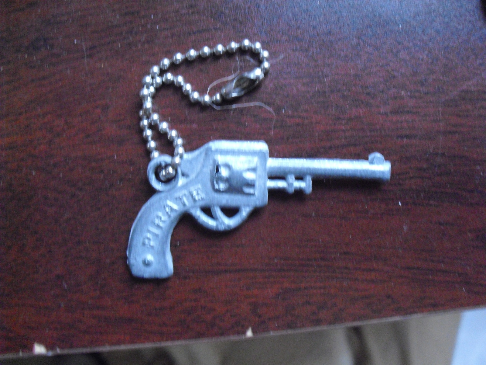 Vintage Miniature Flat Lead Pirate Revolver Keychain | eBay