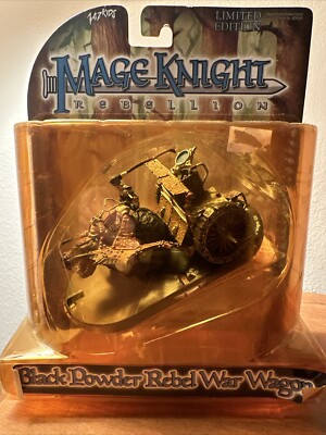 Wizkids Mage Knight Miniatures Rebellion Black Powder Rebel War Wagon ...
