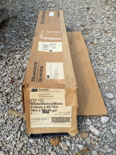 3M™ Scotchlite™ Graphic Film Series 690-10U Transparent, Roughly 36” X ...