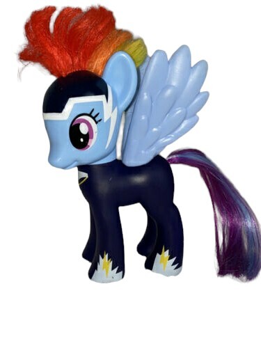 My Little Pony Friendship is Magic Power Ponies Zapp Tonnerre Rainbow Dash