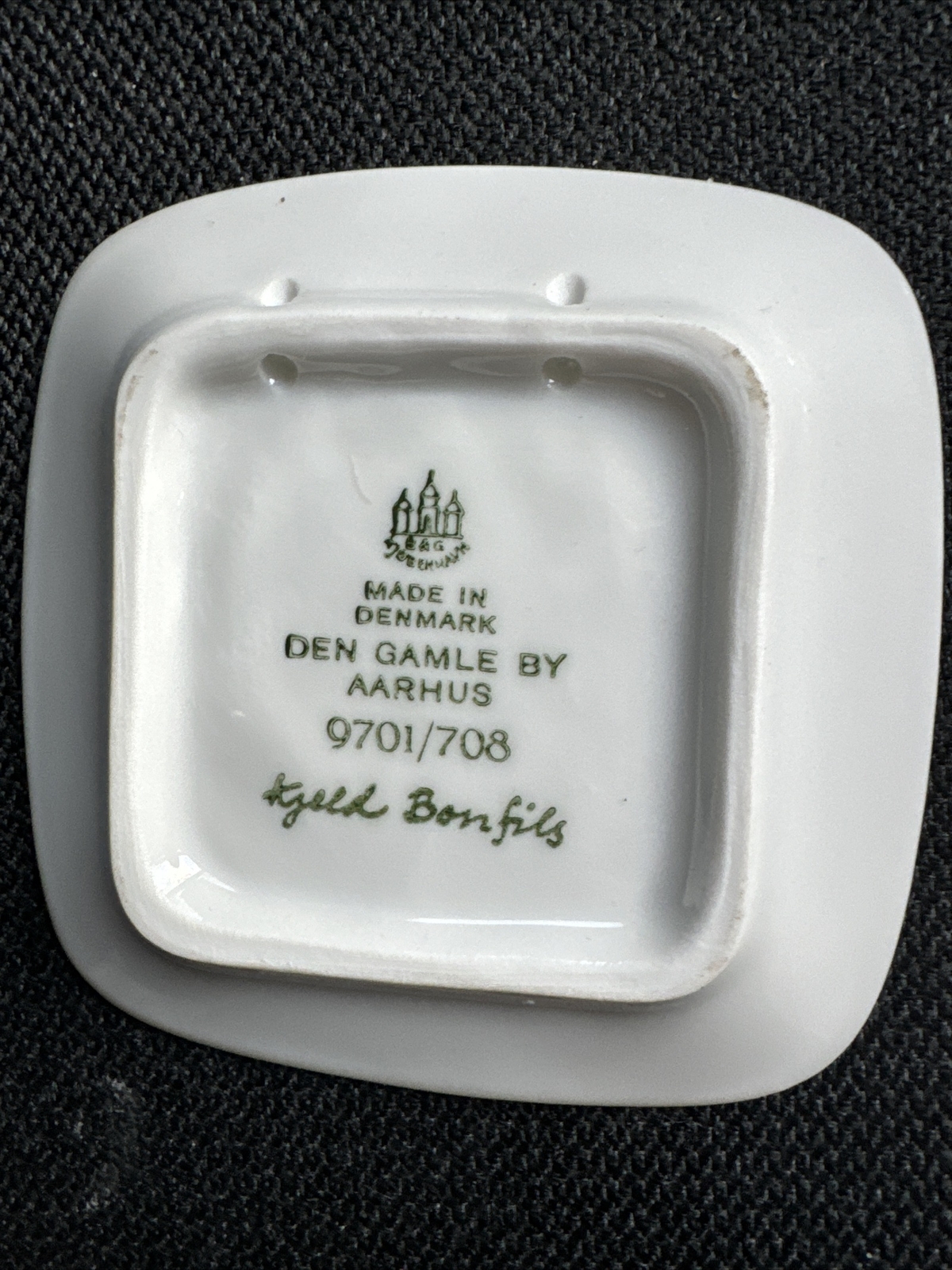 Set 3 Vtg Bing & Grondahl B&G Mini Collector Plate Kjeld Bonfils 9701 ...