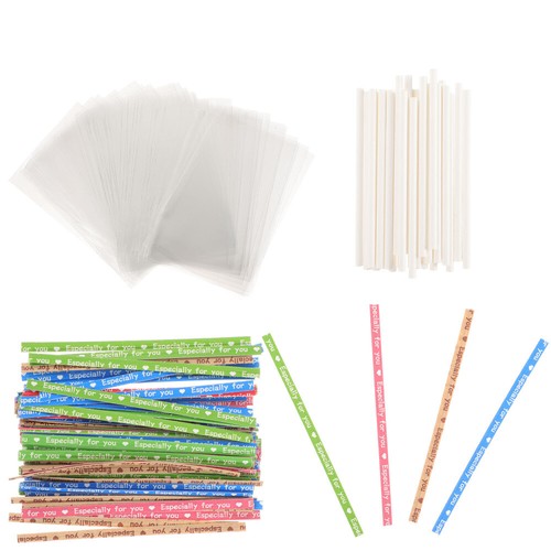 Lollipop Wrapper Stick Wrapping Set Chic Design Packaging Bags ...
