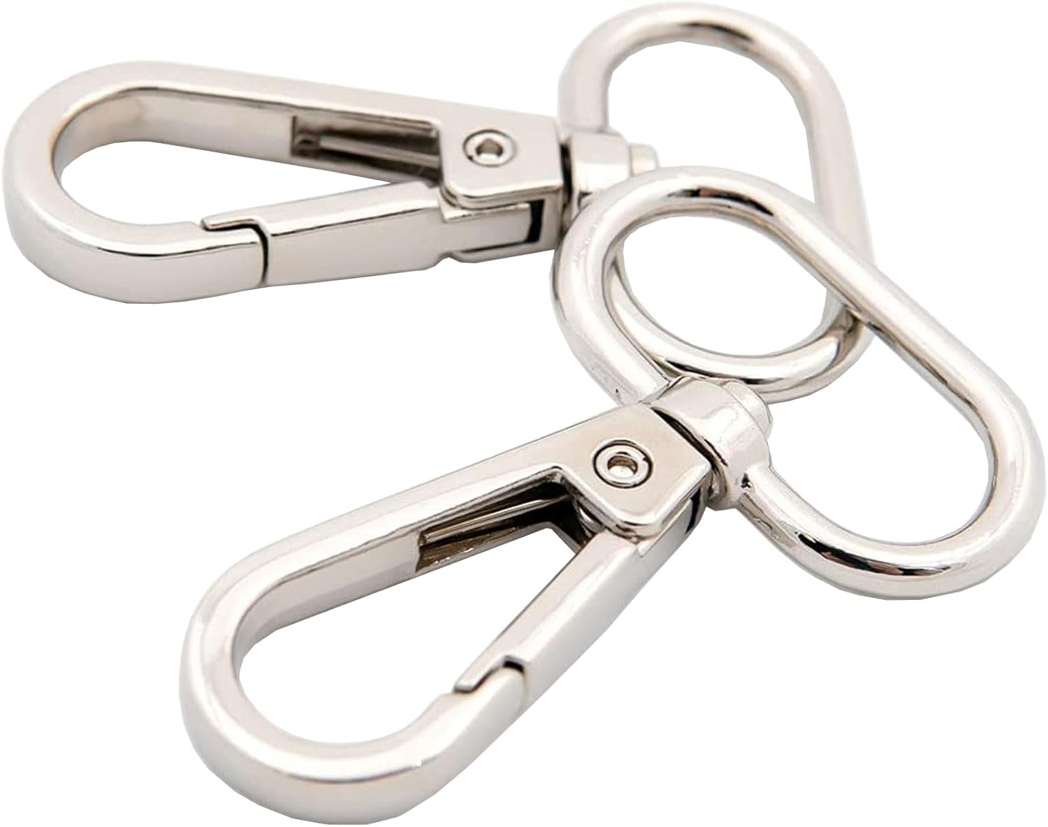 Swivel Lobster Clasps Push Gate Snap Hook Clasp 1" Swivel Hooks for ...