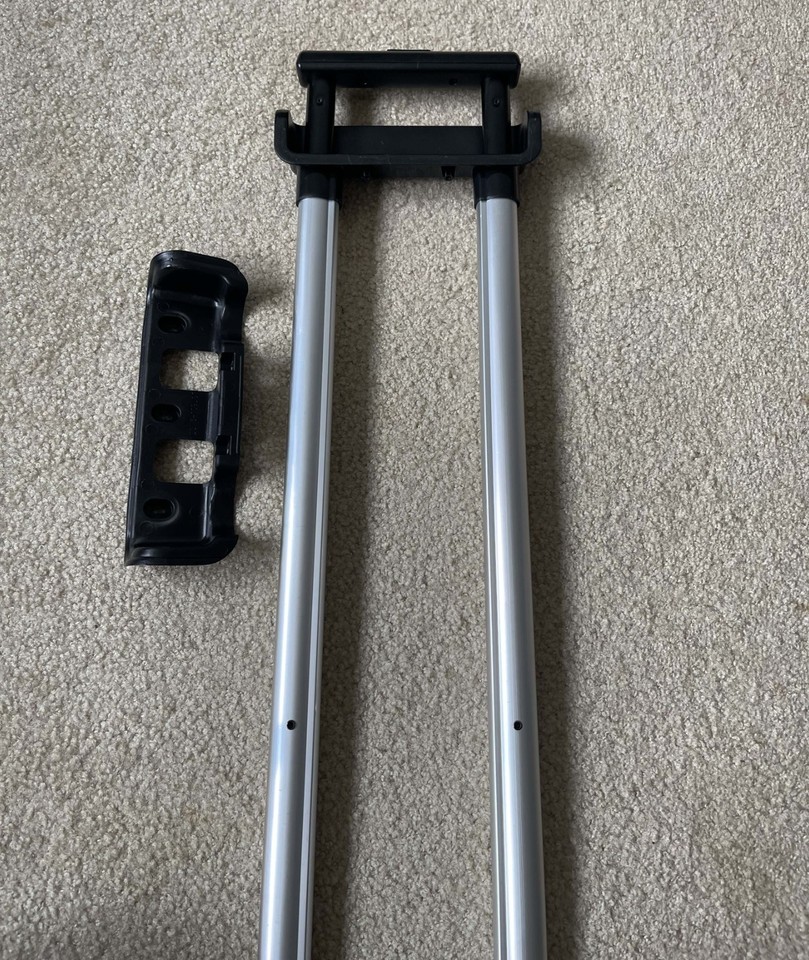 MUJI Japan Telescope Pull Out Retractable Handle Rod Travel Luggage ...