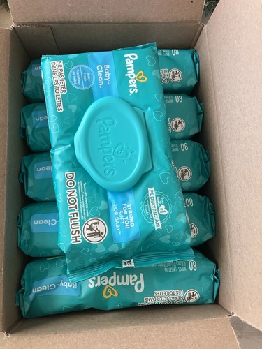 Pampers Baby Fresh Baby Wipes 6-Pack 480 Wipes in 80ct Packs | eBay