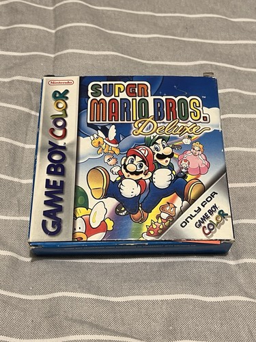 Super Mario Bros. Deluxe - Boxed Nintendo GameBoy Color - Complete With ...