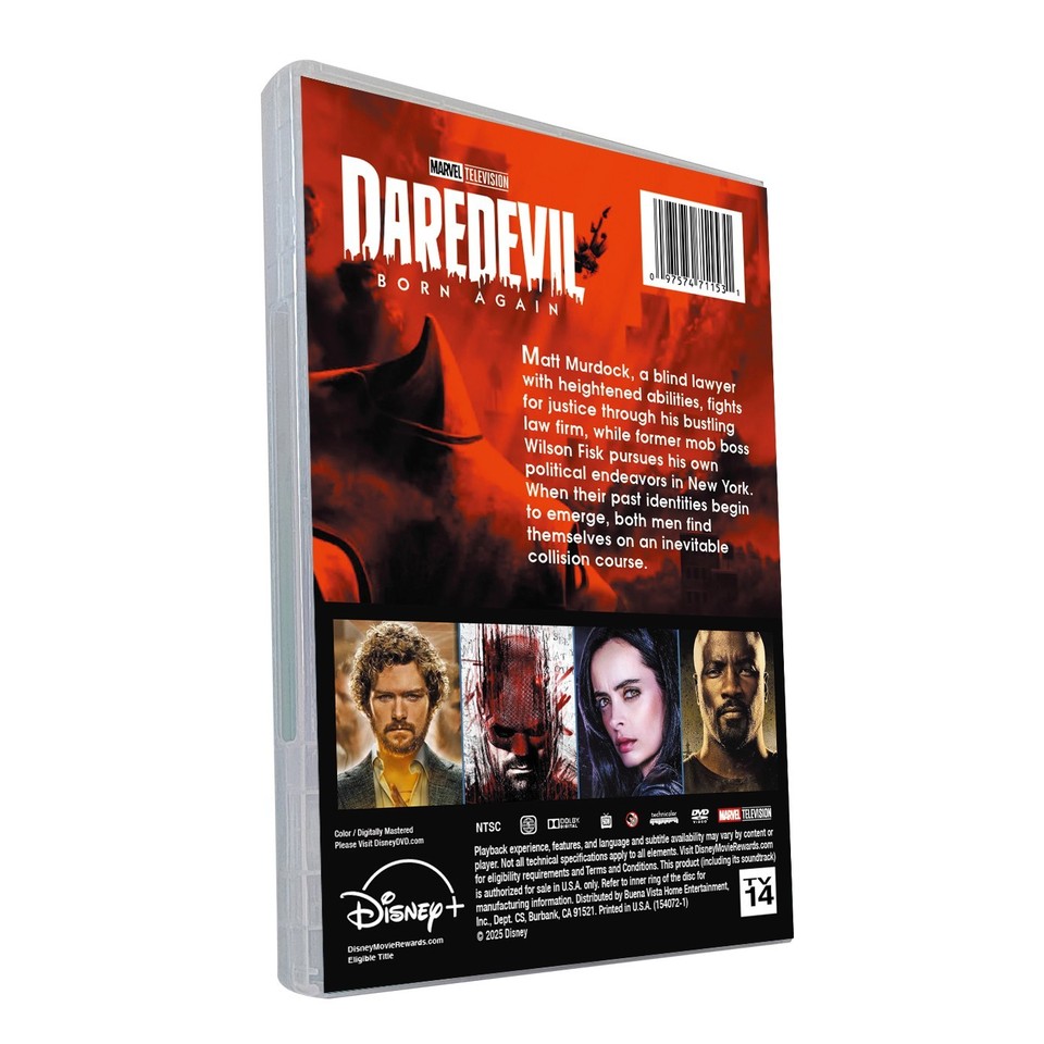 Daredevil Born Again：The Complete Series Season 1 (DVD, 2025, 3-Disc ...