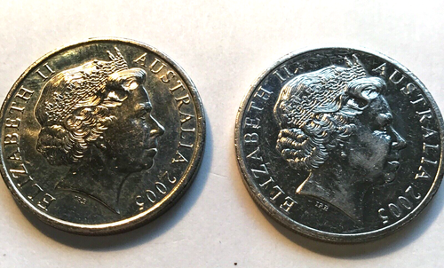 2005 AUSTRALIA 20C WORLD WAR 1939-1945 COMING HOME PLUS 2005 20 CENT ...