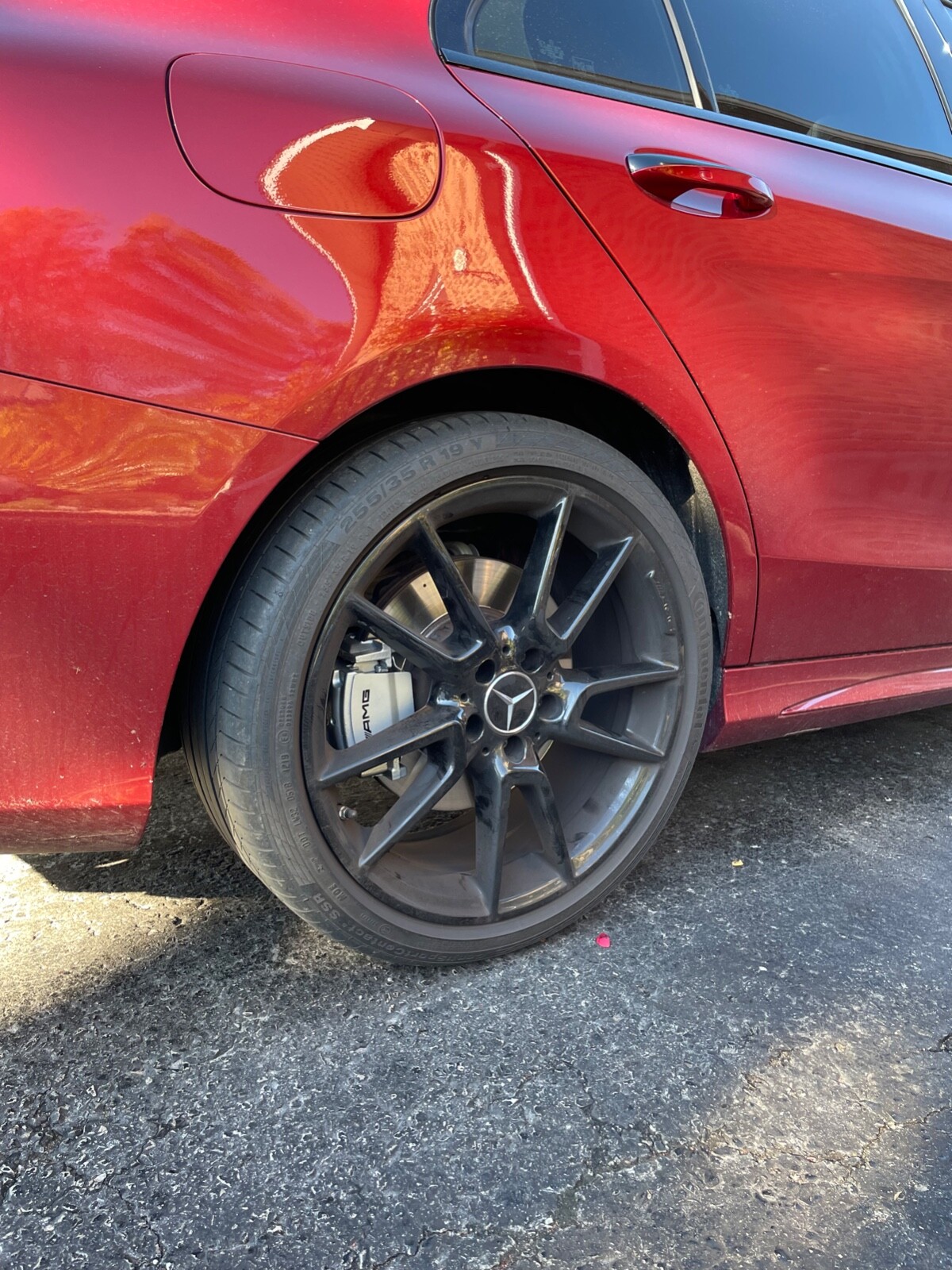 MERCEDES BENZ C43 C300 C400 C450 GLC43 GLC 300 REAR BRAKE CALIPER COVER ...