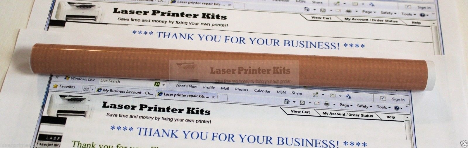 HP COLOR LASERJET CP2025 CM2320 MFP FUSER FILM SLEEVE PREMIUM QUALITY ...