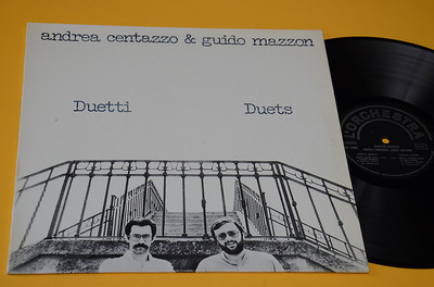 Andrea Centazzo Guido Mazzon LP Duets 1St Orig Italy Jazz 1976 Mint ...