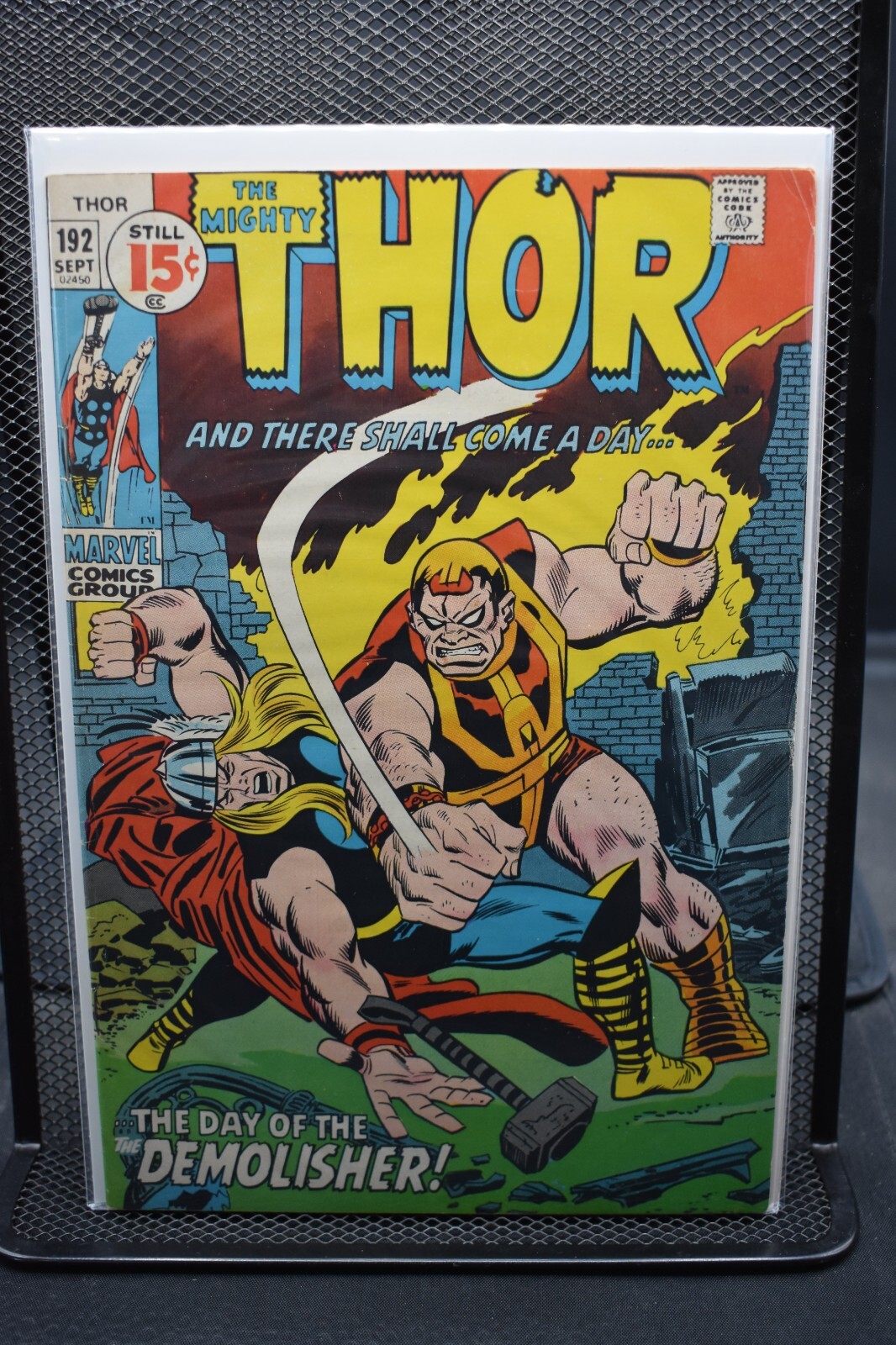 The Mighty Thor #192 Marvel Comics 1971 God of Thunder Loki Odin Balder ...
