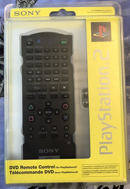 NEW Sealed PS2 PlayStation 2 DVD Remote Control Official OEM Sony | eBay