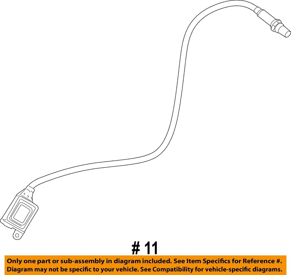 GM OEM 2016 Express 2500 Emission Components-Frt Nox Sensor 19330002 | eBay