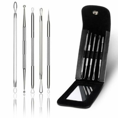 Professional Stainless Steel Blemish Extractor Tools Kit (7-Piece) | eBay