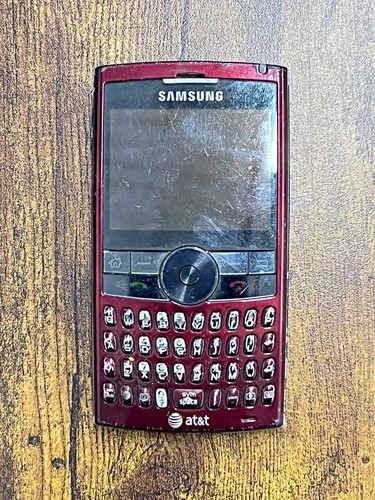 Vintage RARE Samsung BlackJack II - Red (AT&T) Smartphone Model SGH ...