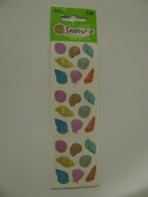 Sandylion Prismatic Stickers SEASHELLS 1 Sheet 3 Mods NIP | eBay