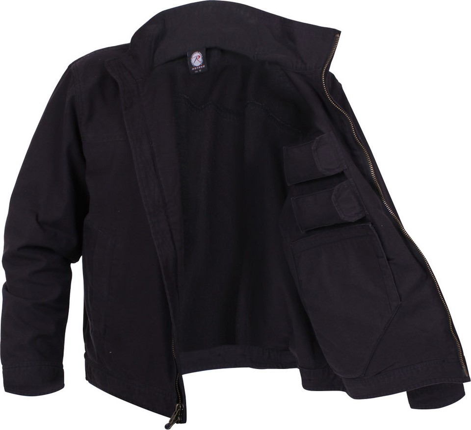 Lightweight Concealed Carry Jacket Tactical Ambidextrous CCW Pockets ...