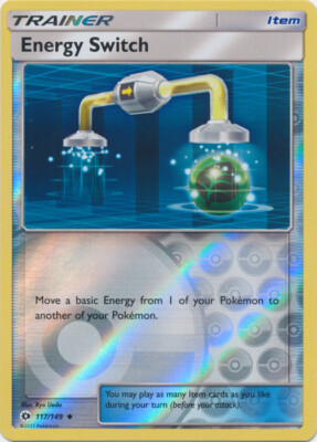 Energy Switch - 117/149 - Uncommon - Reverse Holo x1 - Lightly Played ...