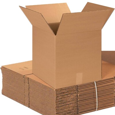 Corrugated Cardboard Boxes for Packing, Storage, Shipping | 16" x 16" x ...