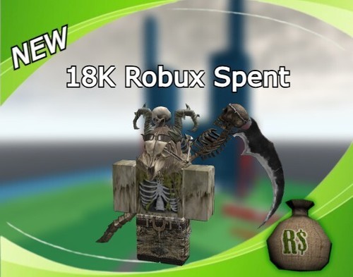 Roblox Acc 19K ROBUX SPENT IN THE LAST YEAR | eBay