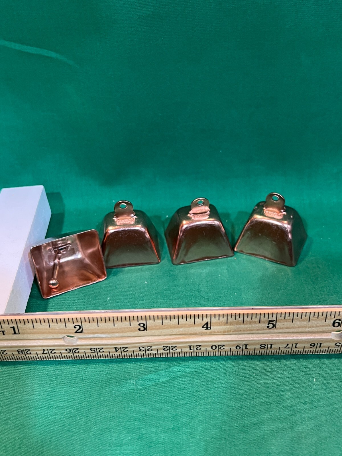 4 pcs. Mini Copper Cow Stuffed Animal Bell BX75 | eBay