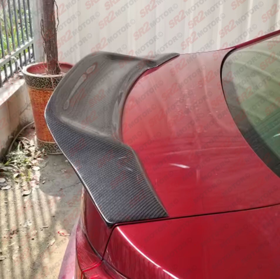 FOR 06-13 Lexus IS250 IS350 ISF Carbon Look Duckbill Trunk Lip Spoiler ...