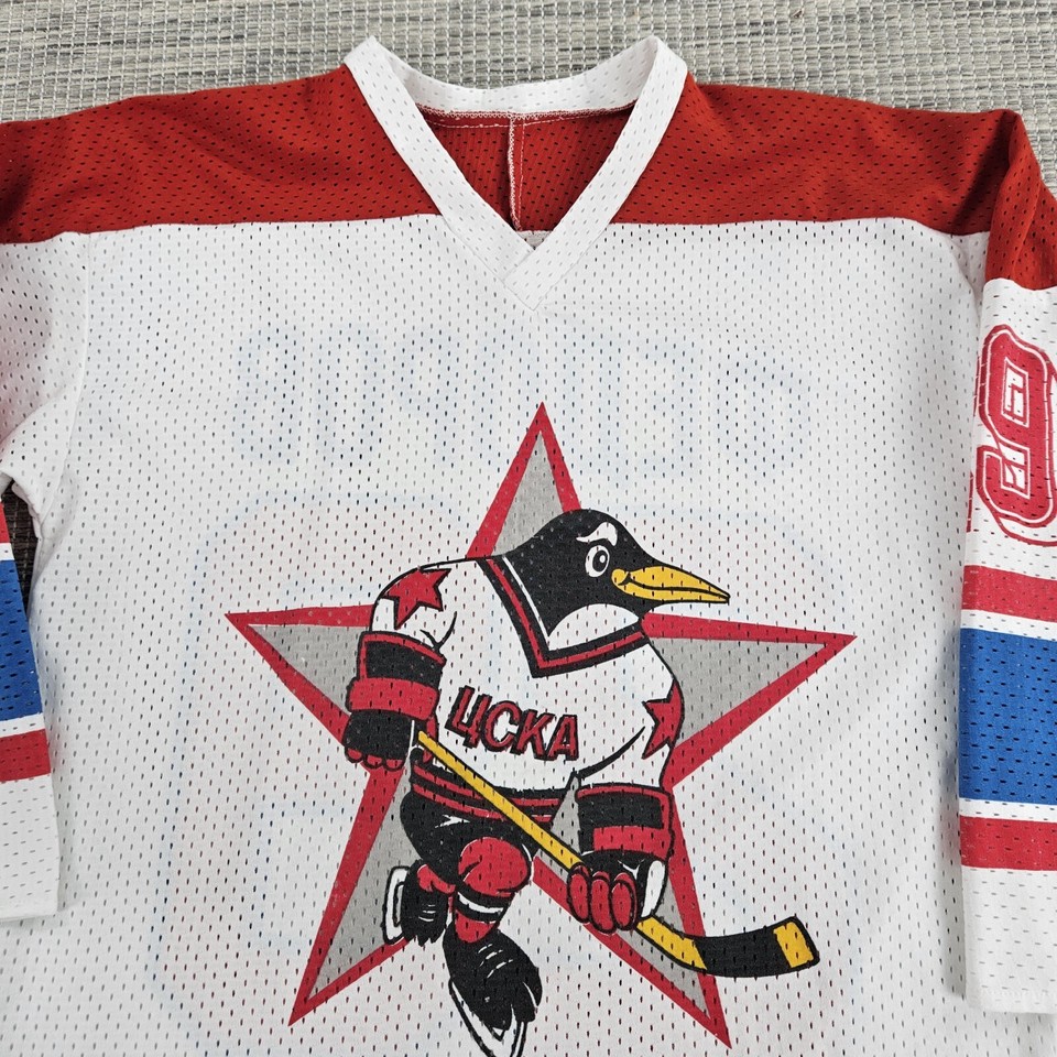 UCKA Central Red Army Russian Penguins Mesh Jersey #29 Size Large | eBay