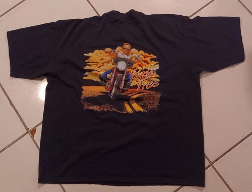 Vintage WCW 1998 Daytona Beach Bike Week Mens 2XL Black T-Shirt Harley ...
