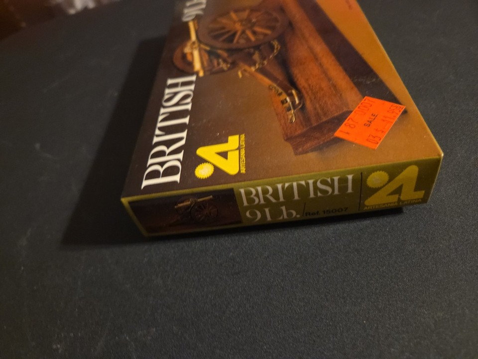 Seald British 9lb Cannon Model Kit By Artesania Latina Made In Spain | eBay