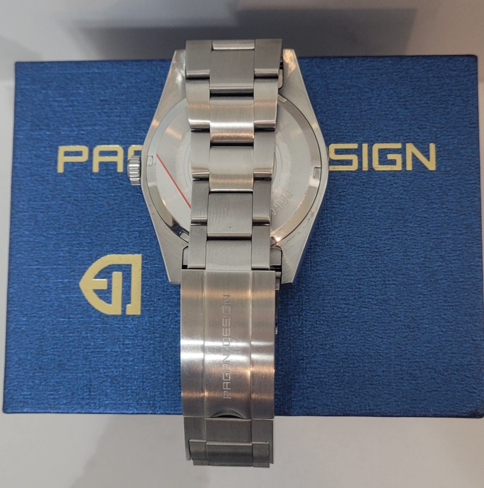 PAGANI DESIGN PD-1733 Men Watch Automatic Blue Oyster | eBay