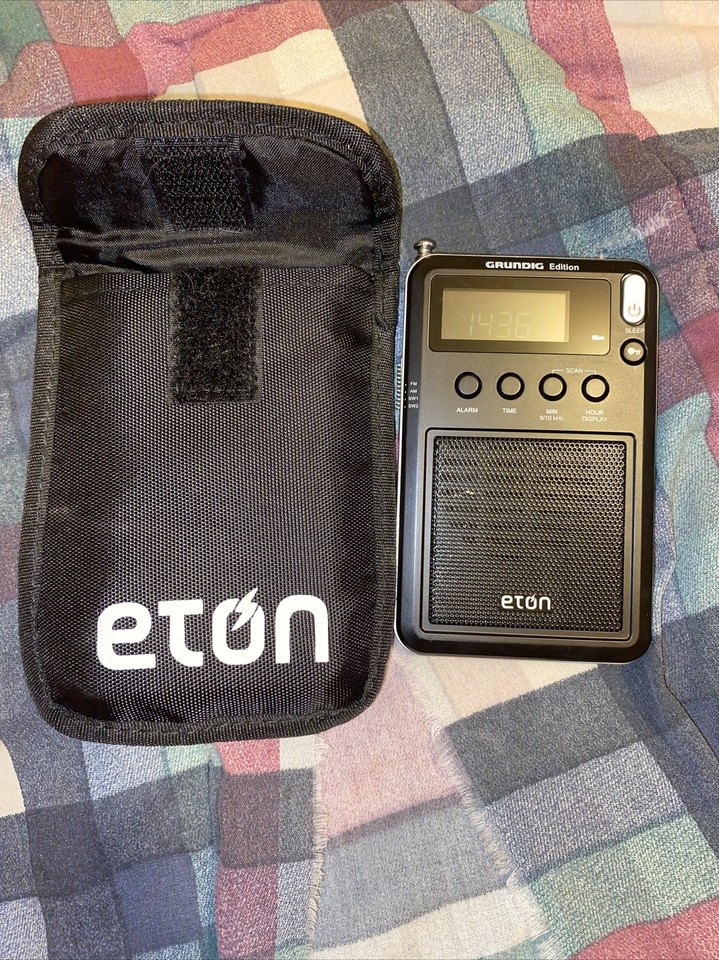 Eton - Elite Mini Compact AM/FM/Shortwave Radio Rare Tested Mint ...