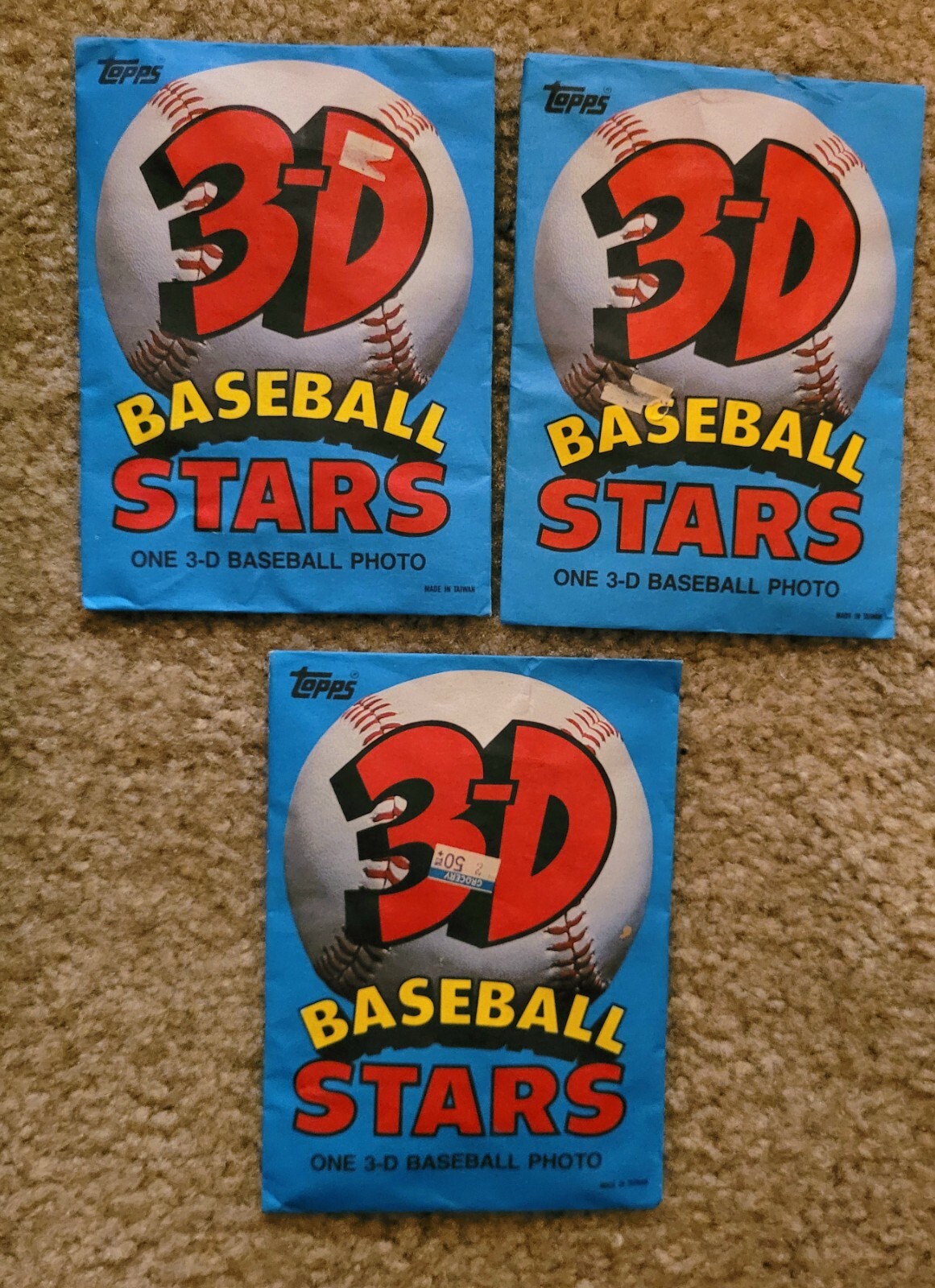 Topps 1985 3D baseball cards (3) | eBay