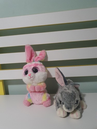 TY BEANIES TY BEANIE BOOS SMOKEY THE RABBIT LOLLIPOP THE RABBIT | eBay