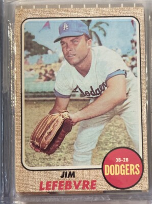 1968 Topps - #457 Jim Lefebvre | eBay