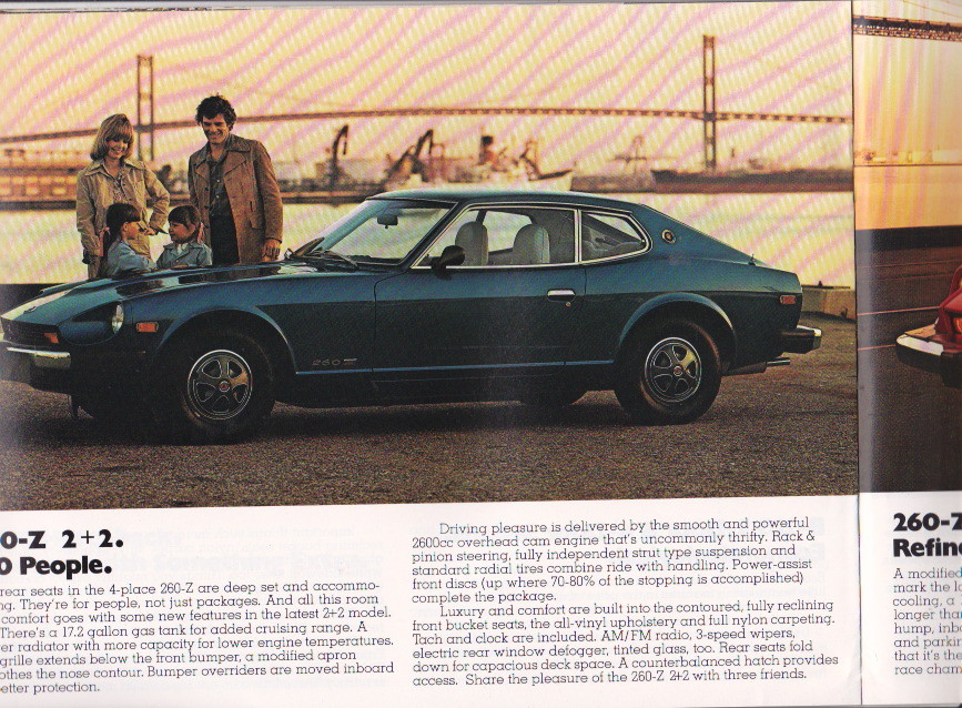 1975 DATSUN Range US Brochure 610 180B B-210 120Y 260-Z PICKUPS 710 etc ...