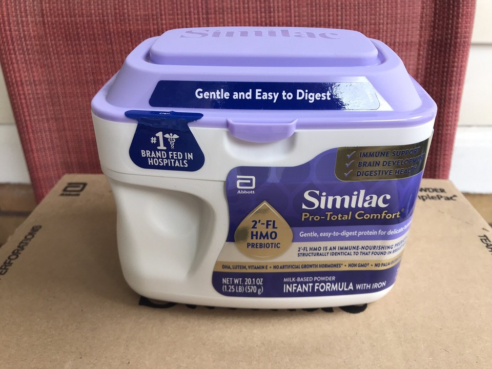 4 ~ SIMILAC~ Pro-Total Comfort ~ Powder Infant Formula 20.1oz Ea~ Exp ...