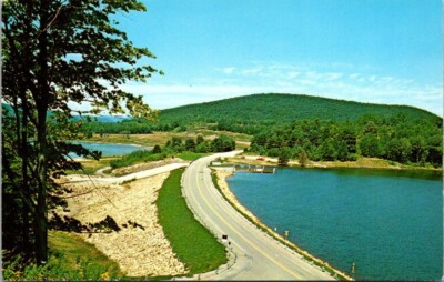 Quaker Lake Kinzua Dam New York Vintage Chrome Postcard Unposted A87 | eBay