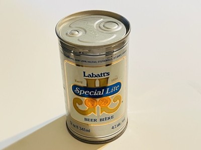Beer Can - Labatt's Special Lite ( Bottom Opened, Steel Can ) | eBay