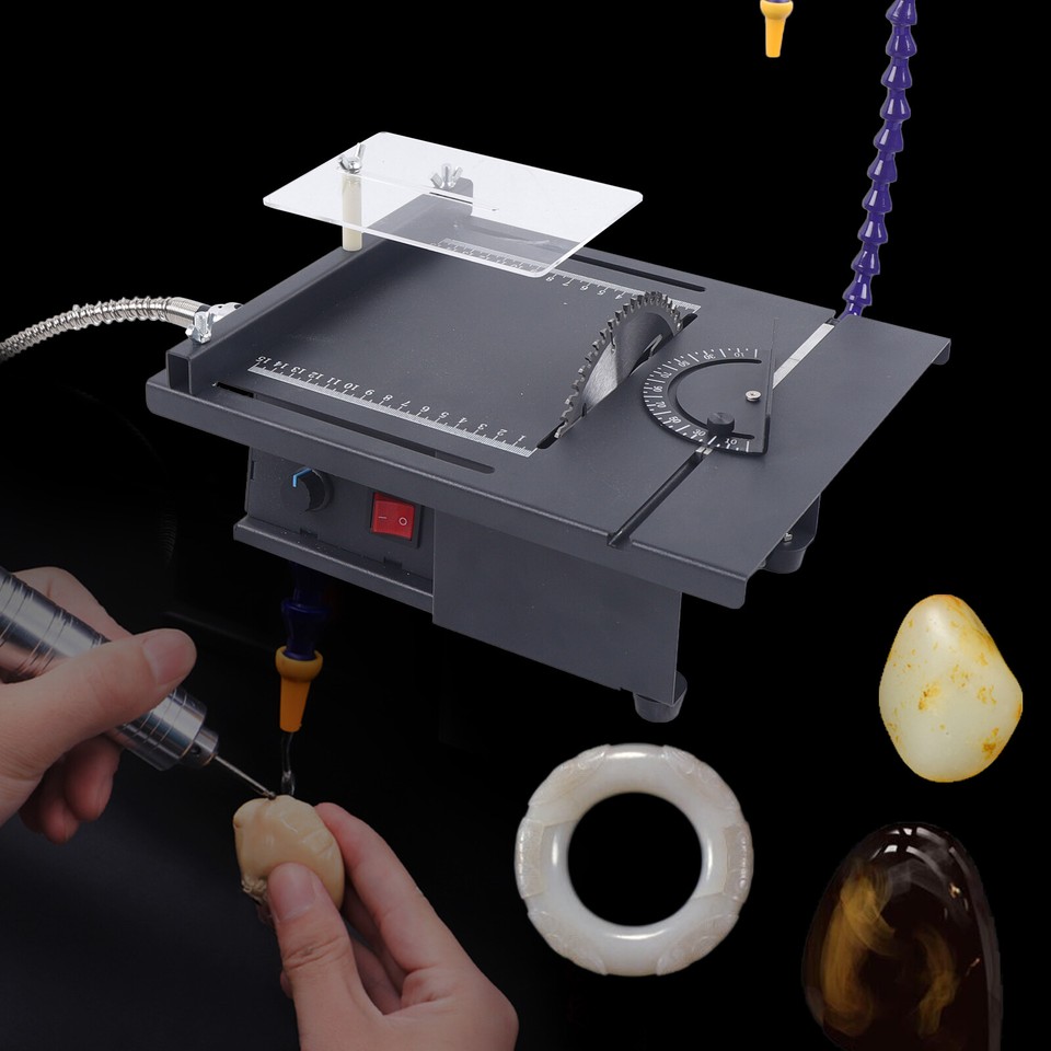 PortableTable Saw,Gem Jewelry Rock Polishing Tool,Jade Cutting Carving ...